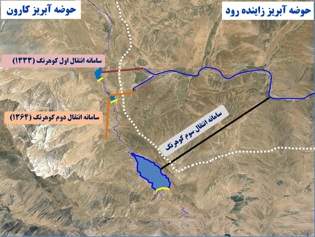 تونل دوم کوهرنگ - مرجع تخصصی حوضه زاینده رود